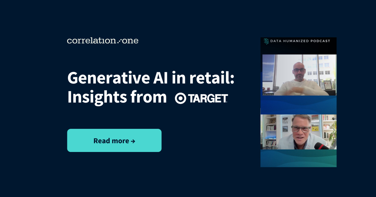 Generative AI in retail: Insights from Target's Senior VP of Data Sciences